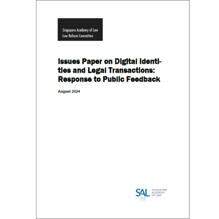 [Complimentary] Issues Paper on Digital Identities and Legal ...